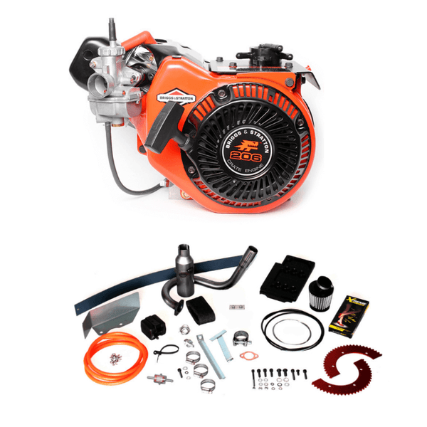 Briggs LO206 Racing Engine Complete Kit – Point Karting