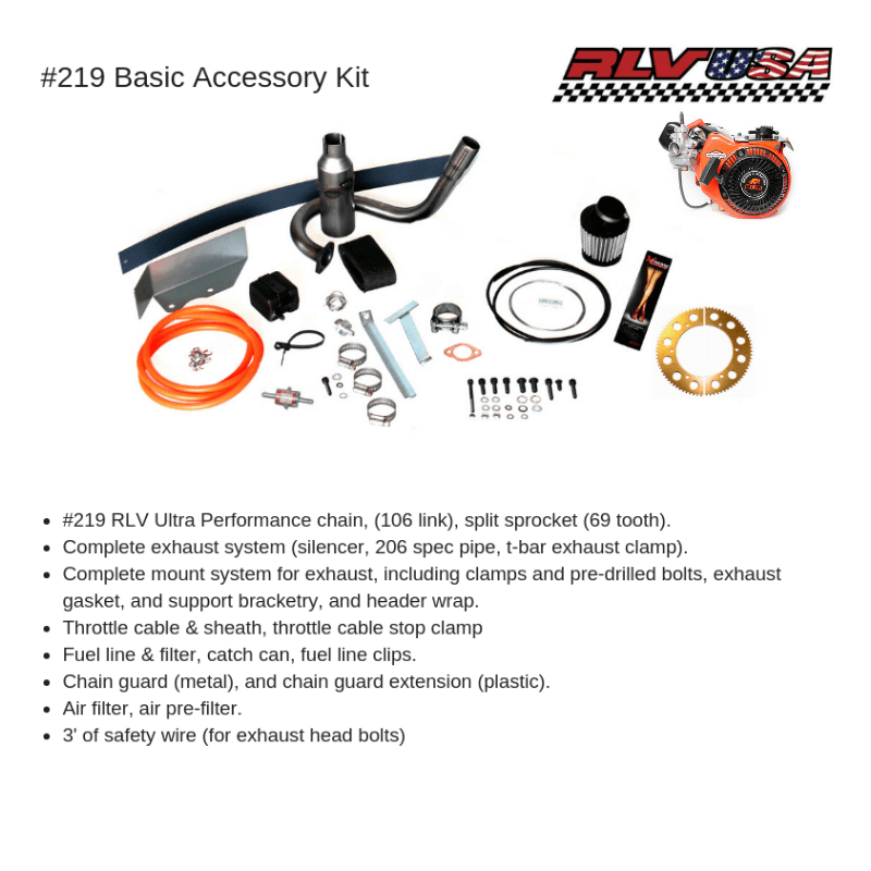 Briggs LO206 Racing Engine Complete Kit – Point Karting