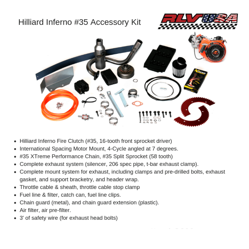 Briggs LO206 Racing Engine Complete Kit – Point Karting