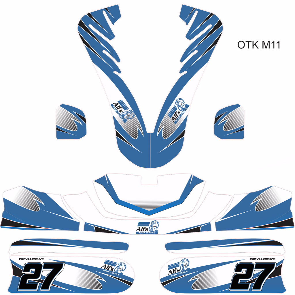 Custom Kart Sticker Kit – Point Karting