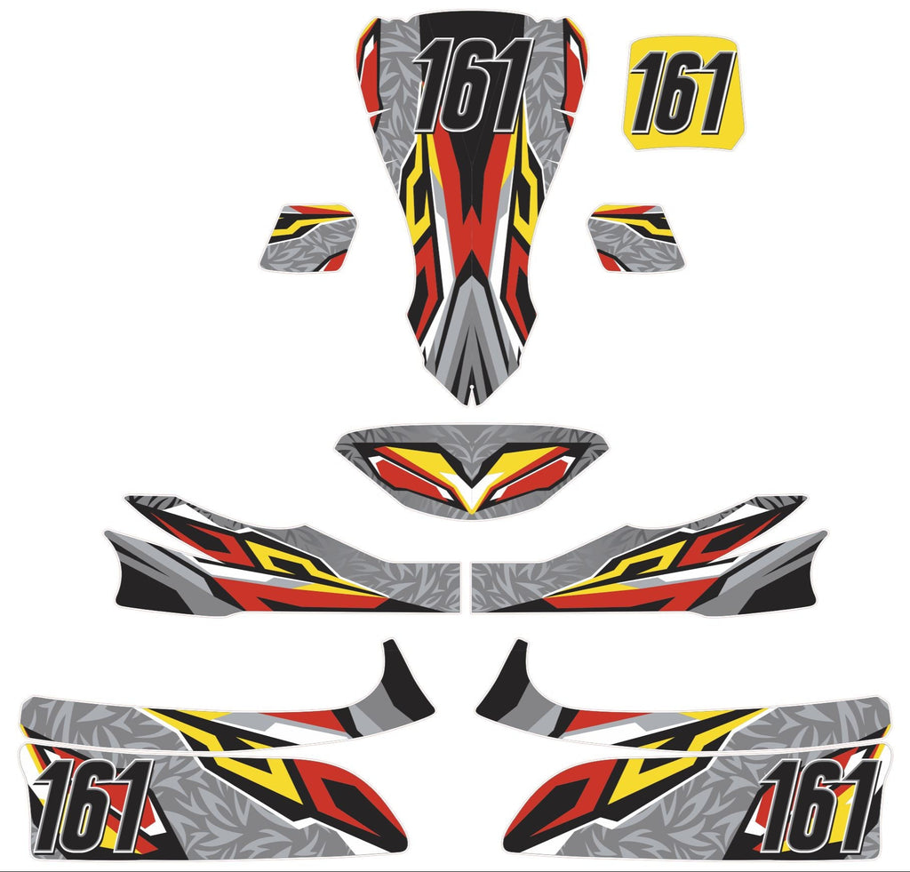 Custom Kart Sticker Kit – Point Karting