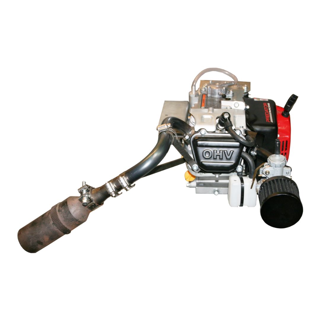 Predator Ghost 212cc Complete Exhaust Kit – Point Karting