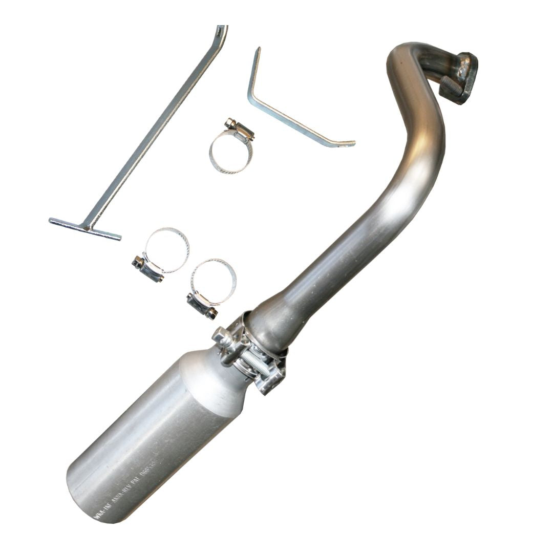 Predator Ghost 212cc Complete Exhaust Kit – Point Karting
