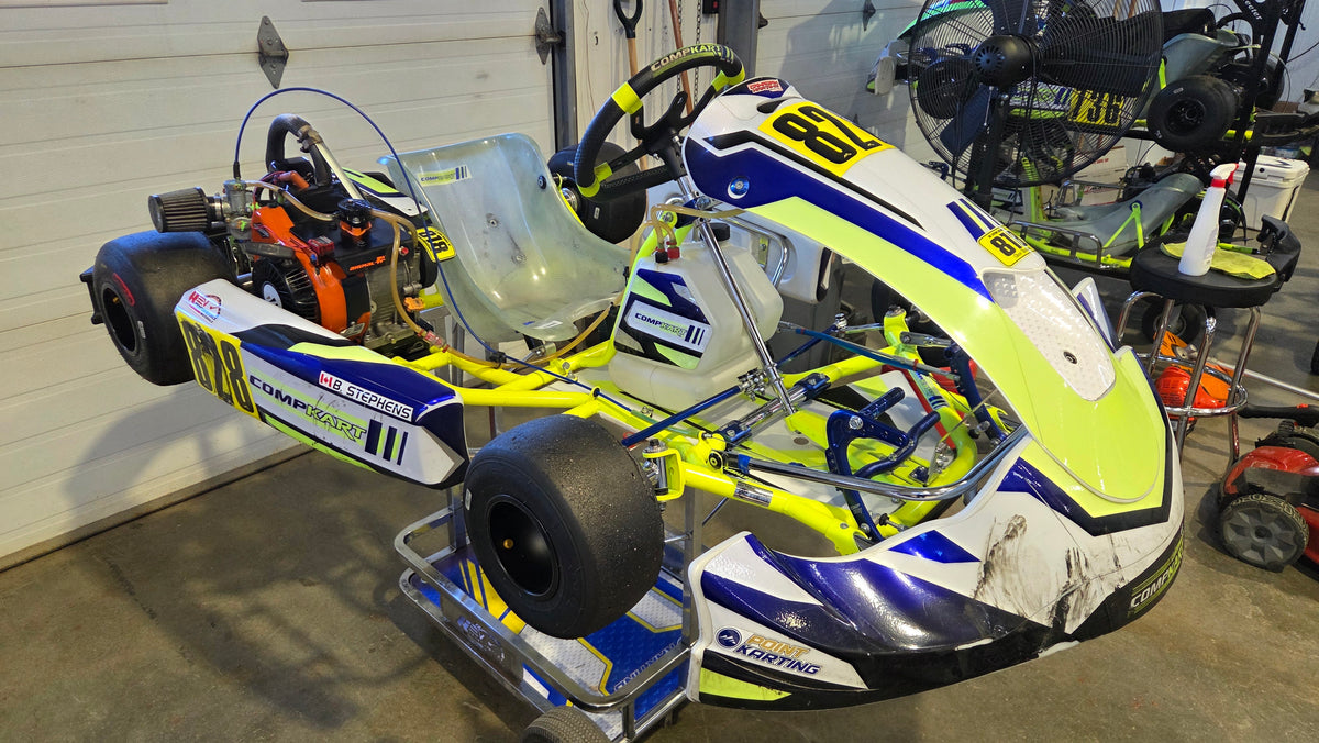 USED 2025 CompKart 4R Briggs Package – Point Karting