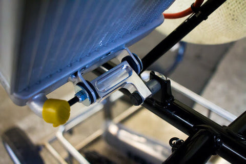 Billet Radiator Mount | PointKarting.com – Point Karting